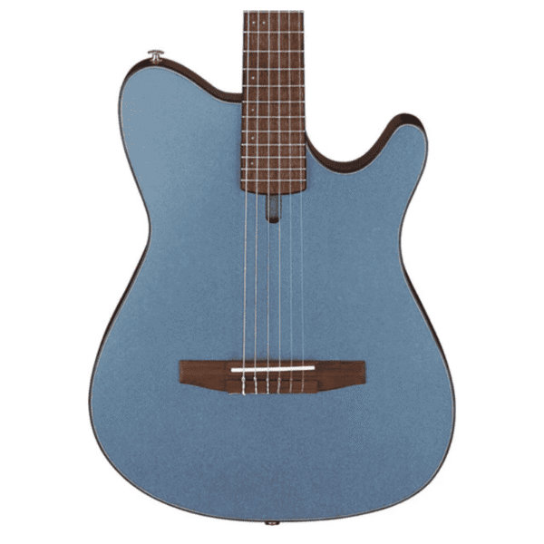 GUITARRA ELECTROACUSTICA IBANEZ AZUL INDIGO METALICO MATE MOD. FRH10N-IBF